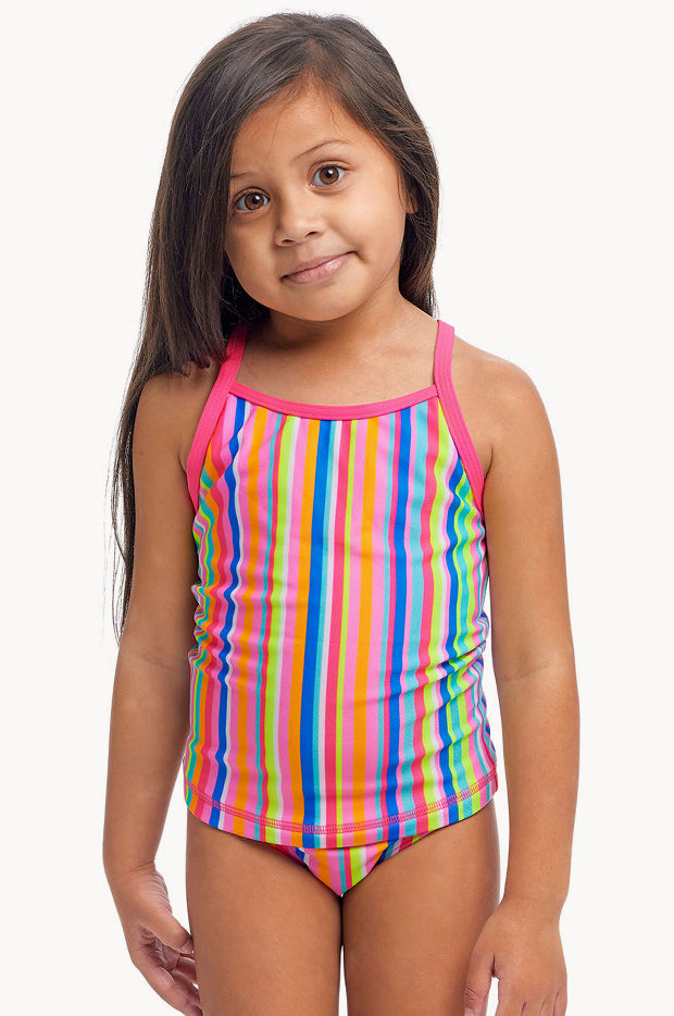 Funkita Girls Join The Line Tankini Set Multi Swimwear Galore Au