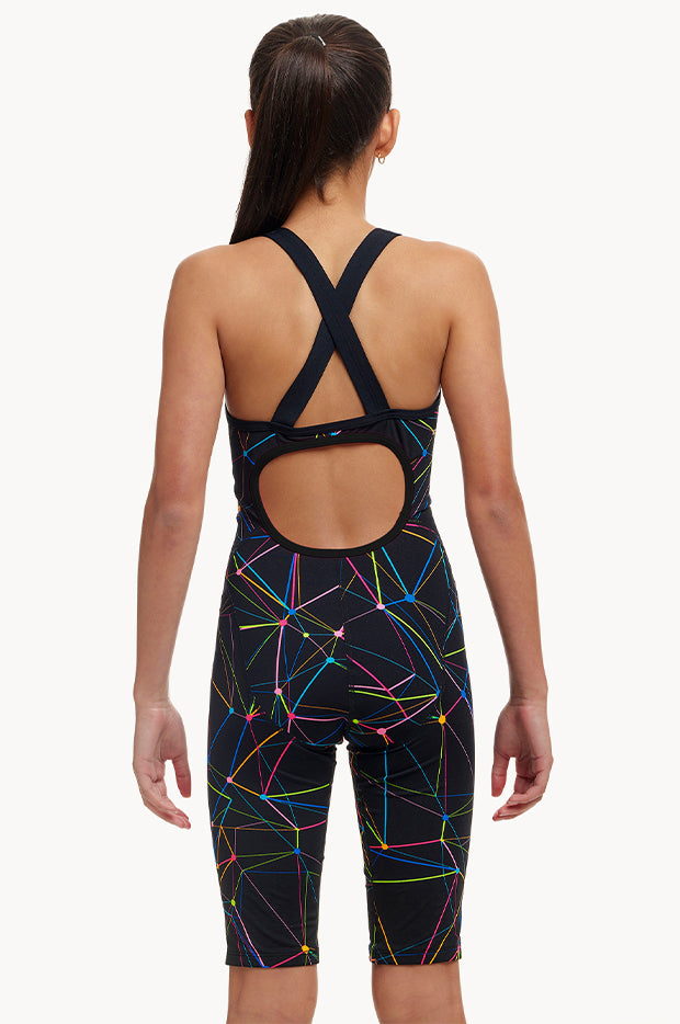 Funkita - Girls Star Sign Fast Legs One Piece - Black/Multi | Swimwear ...