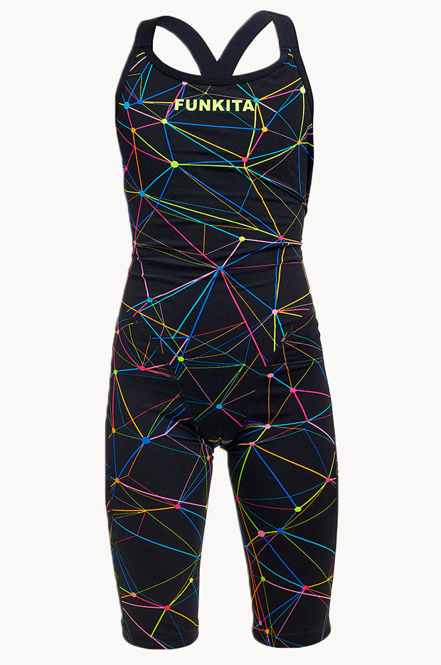 Funkita - Girls Star Sign Fast Legs One Piece - Black/Multi | Swimwear ...