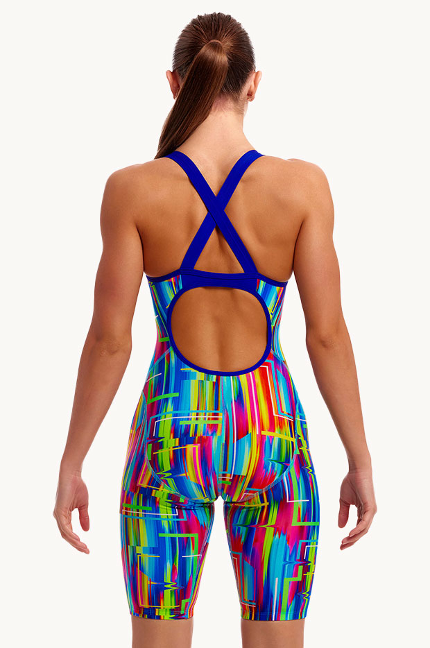 Funkita - The Glitch Fast Legs One Piece - Multi | Swimwear Galore AU
