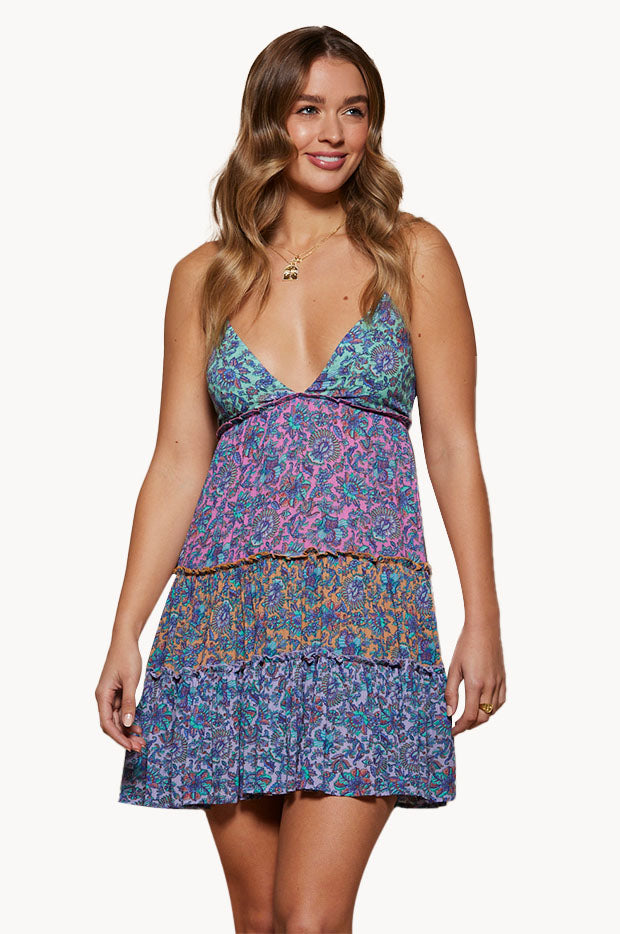 Tigerlily - Kaliopi Junie Mini Dress - Lagoon | Swimwear Galore AU