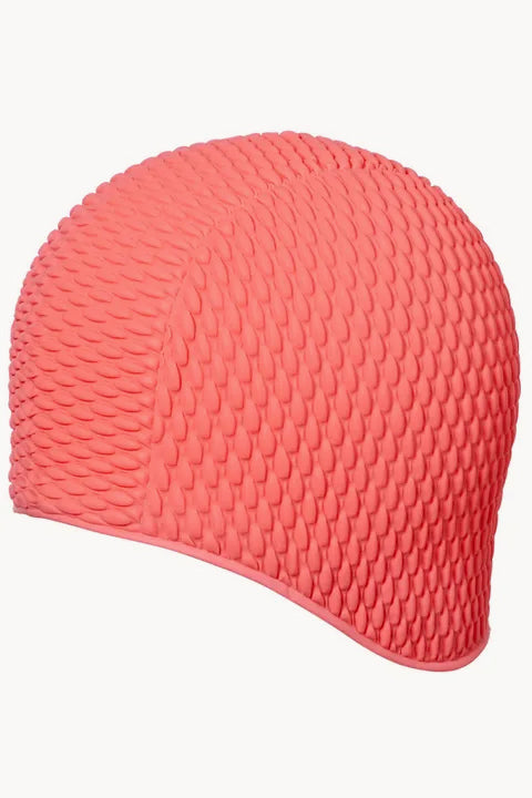 3p - Bubble Rubber Swim Cap - Hot Pink | Swimwear Galore AU