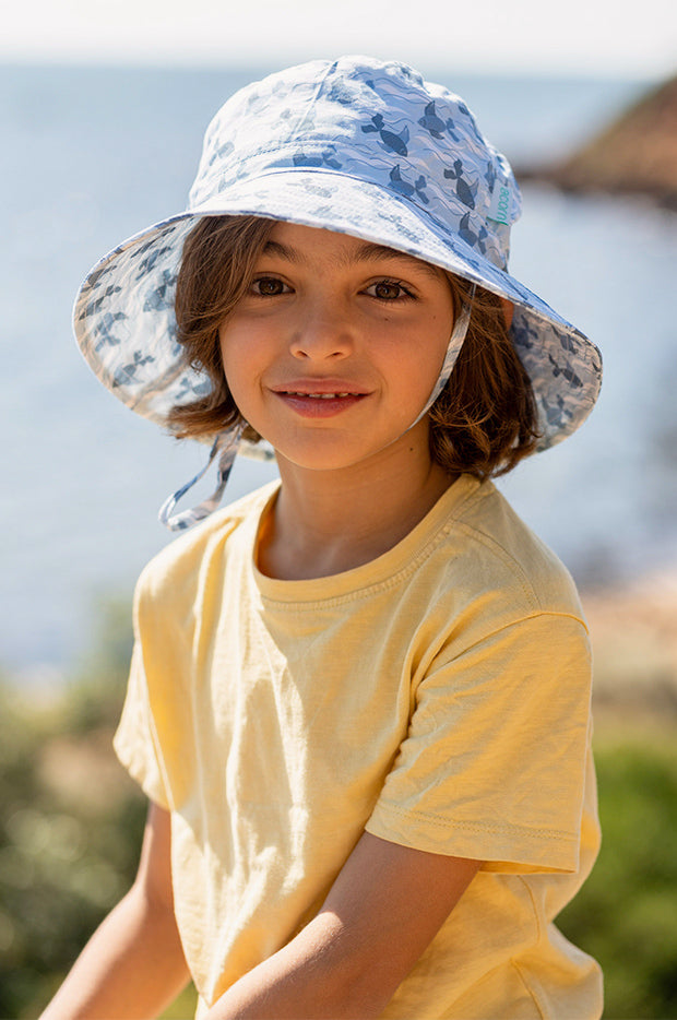Boys Swimming Fish Bucket Hat – Swimwear Galore