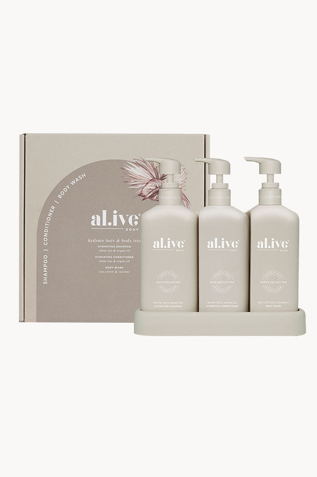 Al.ive Body - Hydrate Hair & Body Trio | Swimwear Galore AU