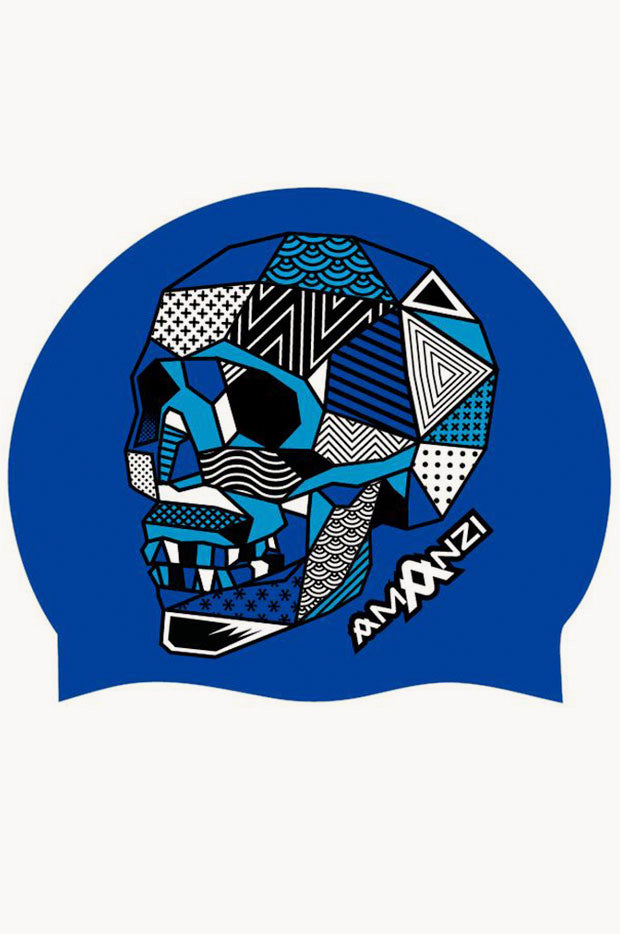 Amanzi Death Star Swim Cap Cobalt | Swimwear Galore AU