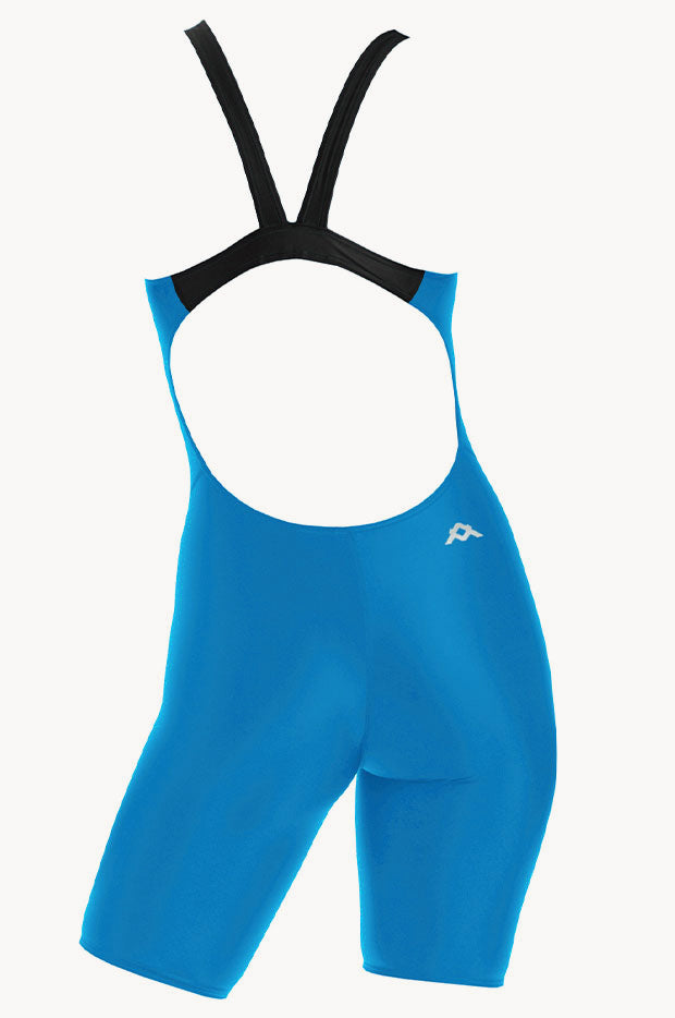 Amanzi - Girls Azure Kneelength One Piece - Azure | Swimwear Galore AU