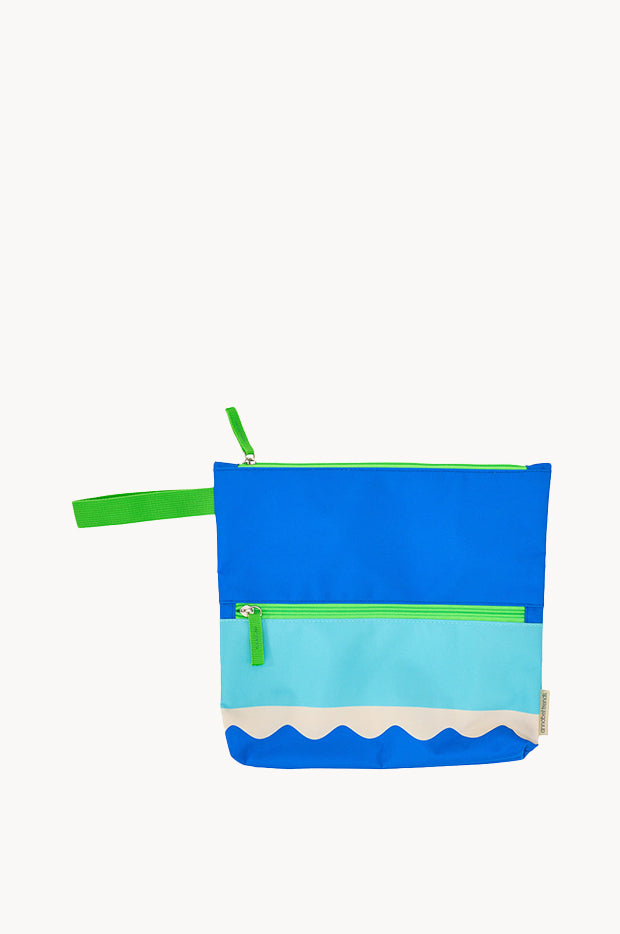 Annabel Trends - Riptide Beach Wet Pouch - Blue | Swimwear Galore AU