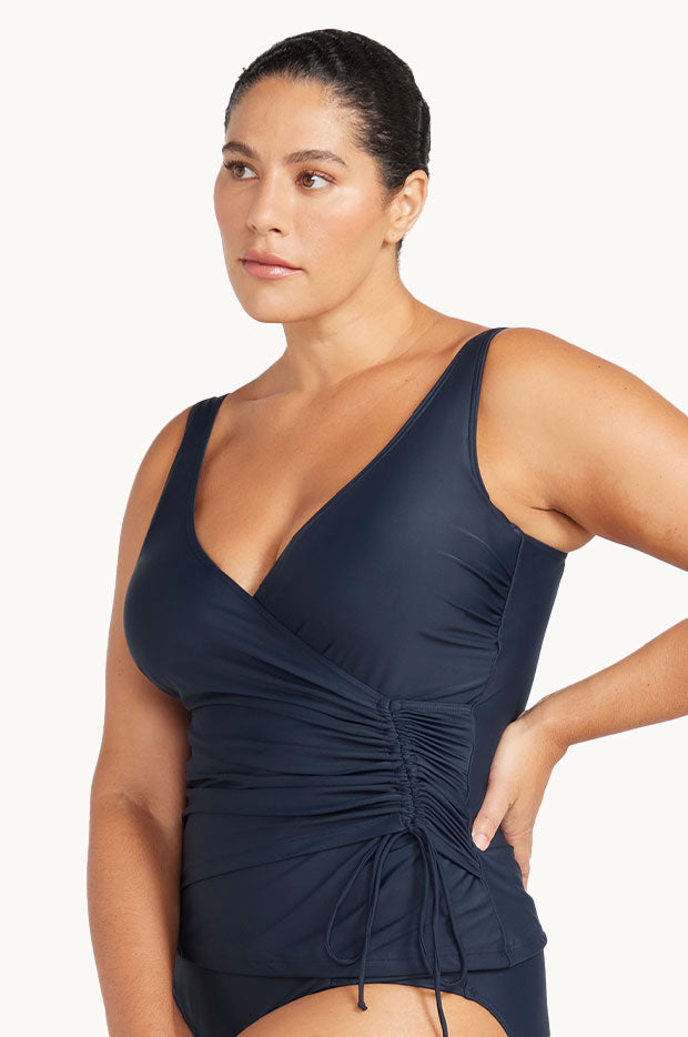 Artesands - Plains Rembrant Tankini Separate - Navy | Swimwear Galore AU
