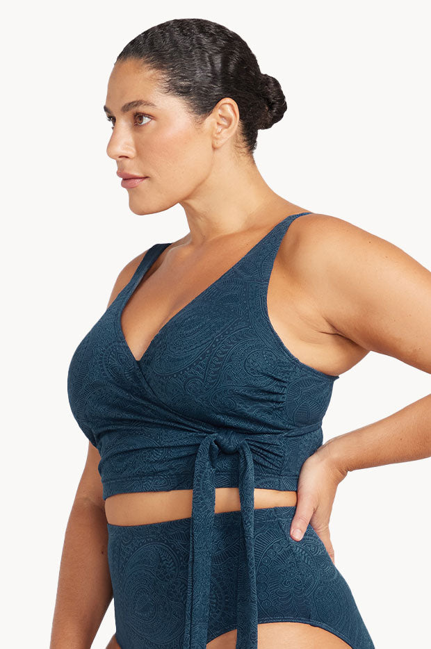 Artesands - La Traviata Hayes D/DD Cup Bra - Navy | Swimwear Galore AU