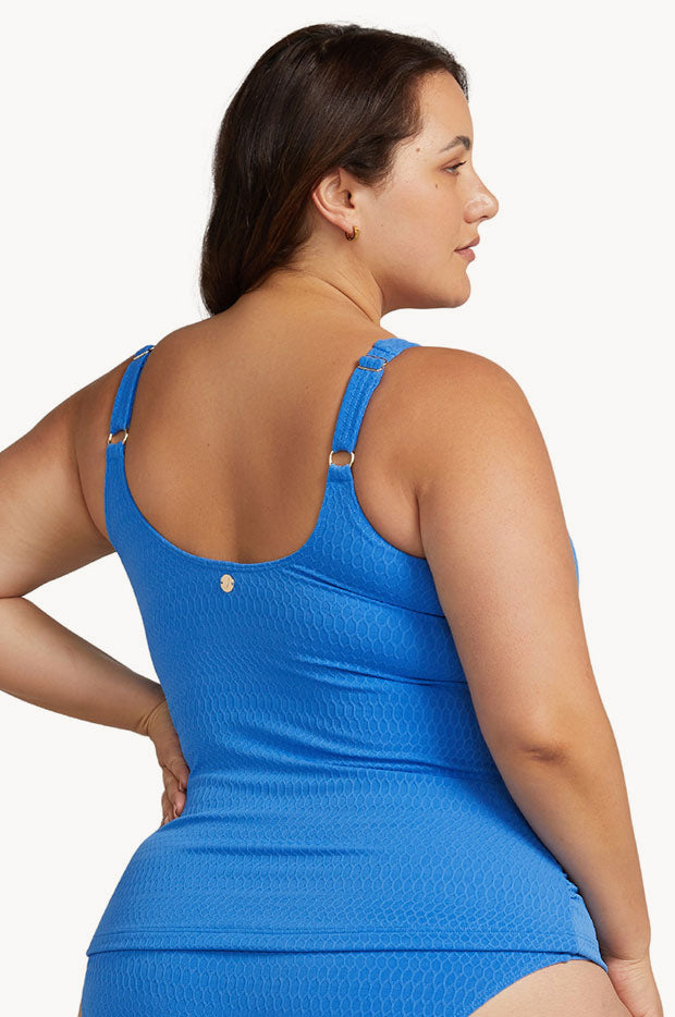 Artesands - Nefertiti Delacroix Tankini Separate - Blue | Swimwear ...