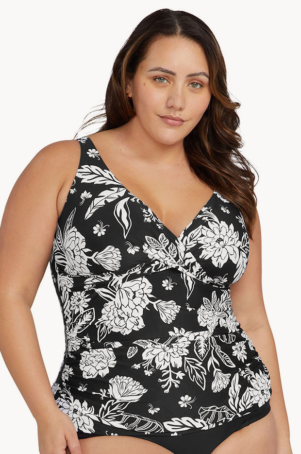 Artesands - Opus Sway Delacroix Tankini Separate - Black | Swimwear ...