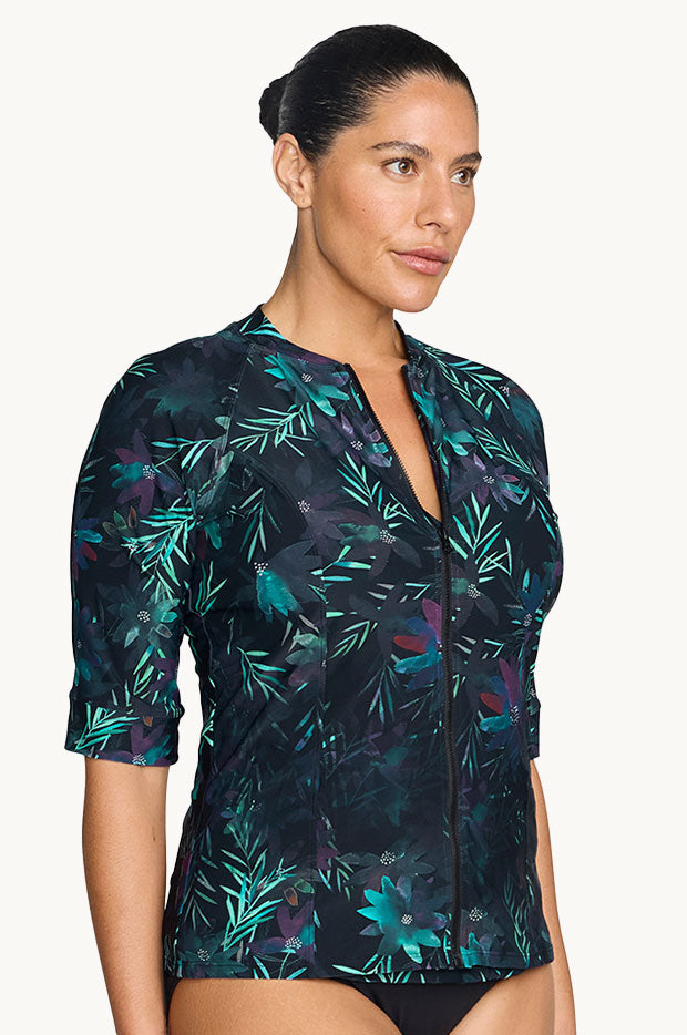 Artesands - Lunafleur Seurat Suntop - Navy | Swimwear Galore AU