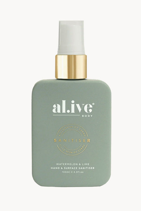 Al.ive Body - Watermelon & Lime Sanitiser Spray | Swimwear Galore AU