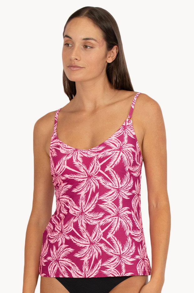 Baku - Hot Tropics Loose Fit Tankini Separate - Crimson | Swimwear ...
