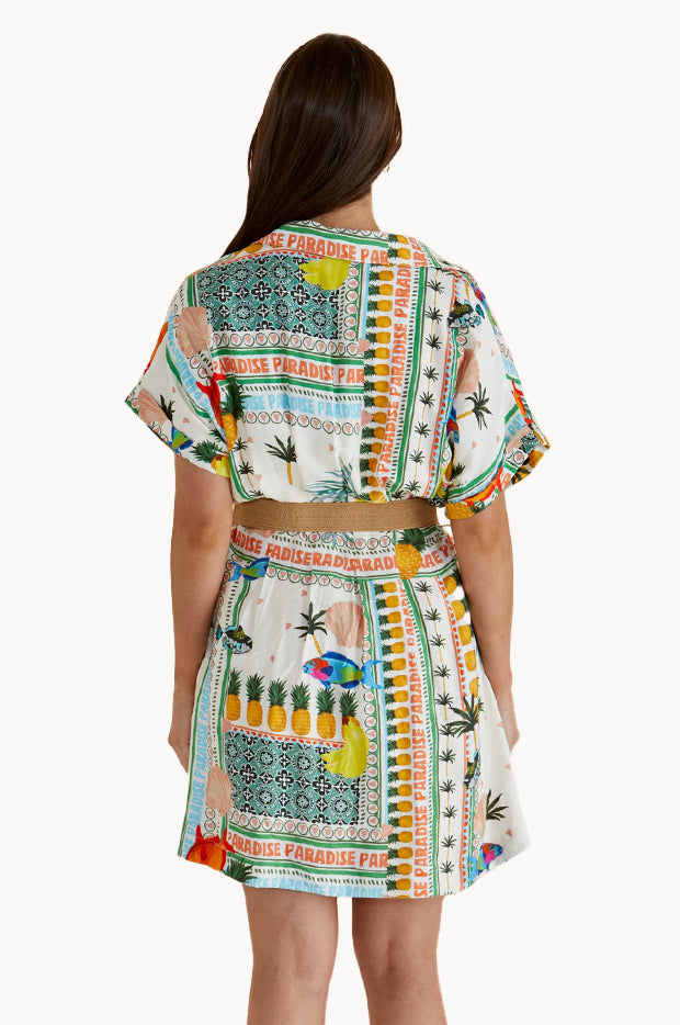 Betty Basics - Paradise Archer Dress - Multi | Swimwear Galore AU