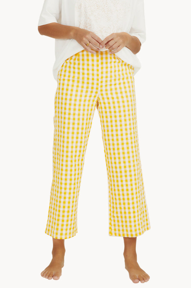 Billabong - Sunshine Check Pant - Gold | Swimwear Galore US