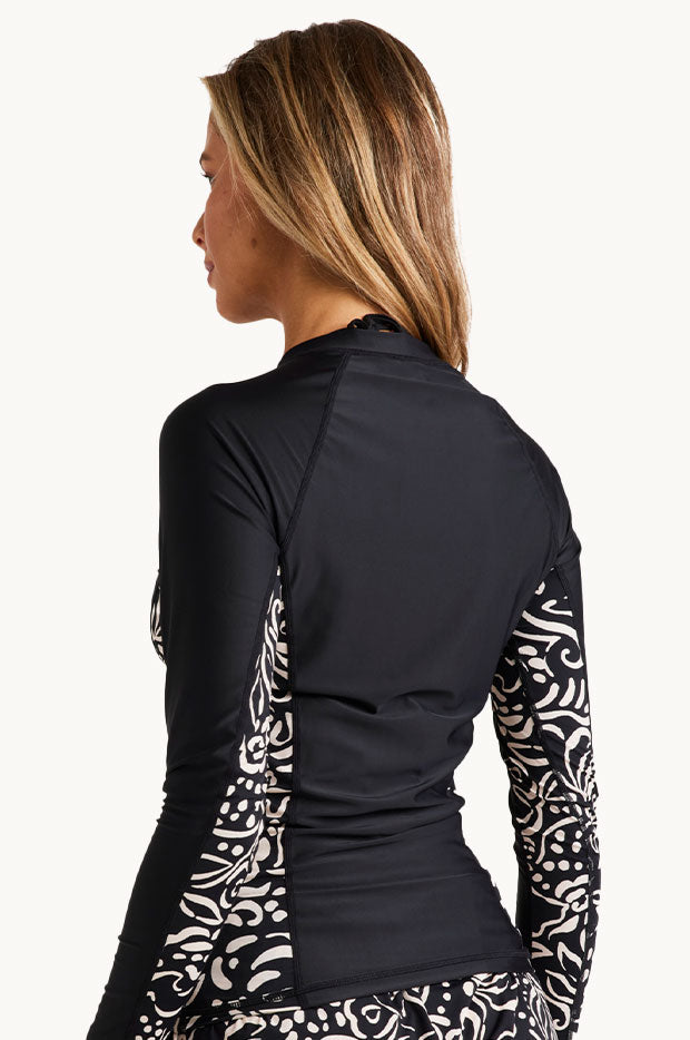 Billabong - La Isla Reef Break Suntop - Black | Swimwear Galore AU