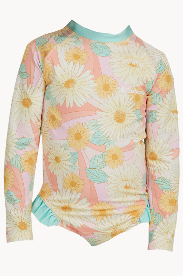 Billabong - Toddler Girls Sweet Sunset Sunsuit - Salt Crystal