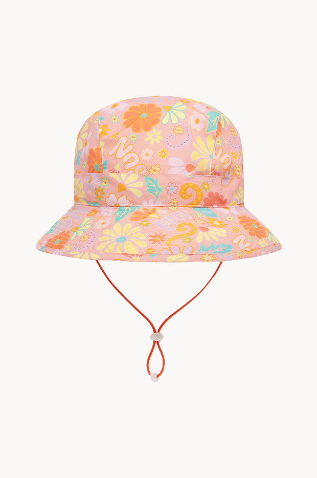 Babes In The Shade - Girls Sunny Girl Sunhat - Orange/Pink | Swimwear ...