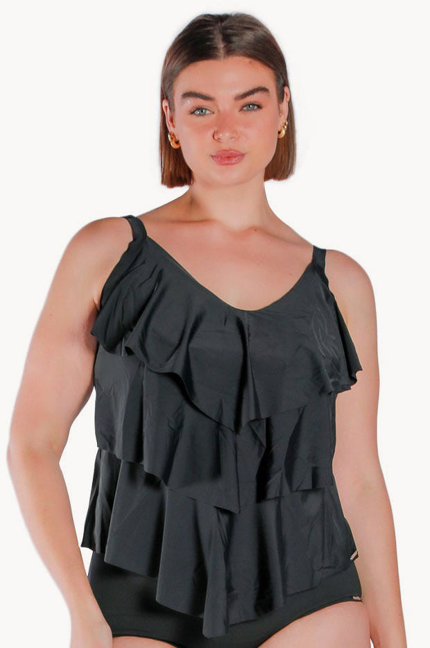 Pool Tiered Frill Tankini Separate – Swimwear Galore