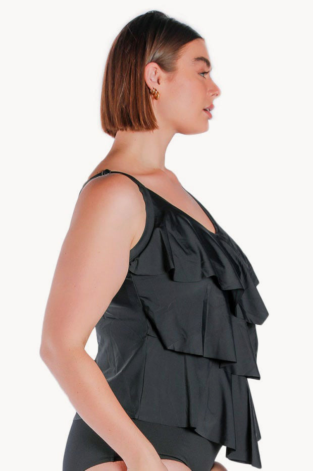 Pool Tiered Frill Tankini Separate – Swimwear Galore