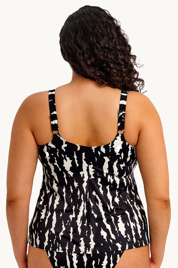 Elomi Swimwear - Echo Shell Moulded Tankini Separate - Black