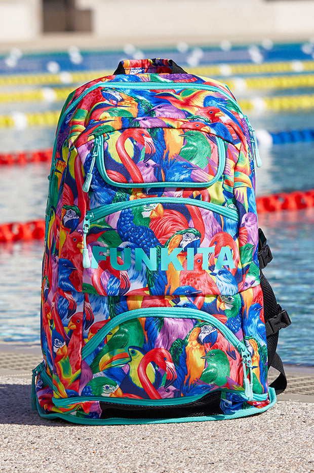 Funkita - Bright Birds Elite Squad Backpack - Multi | Swimwear Galore AU