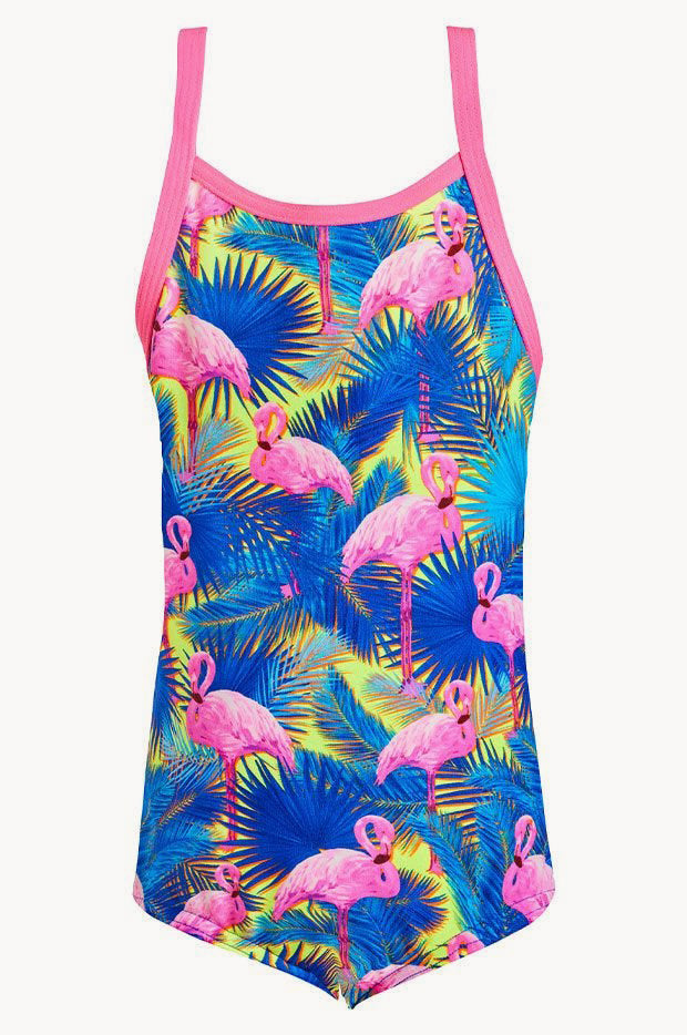 Funkita - Toddler Girls Mingo Magic One Piece - Navy/Pink | Swimwear ...