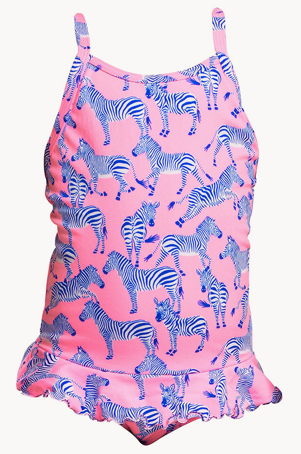 Funkita - Girls Twinkle Toes Frill One Piece - Baby Pink | Swimwear ...
