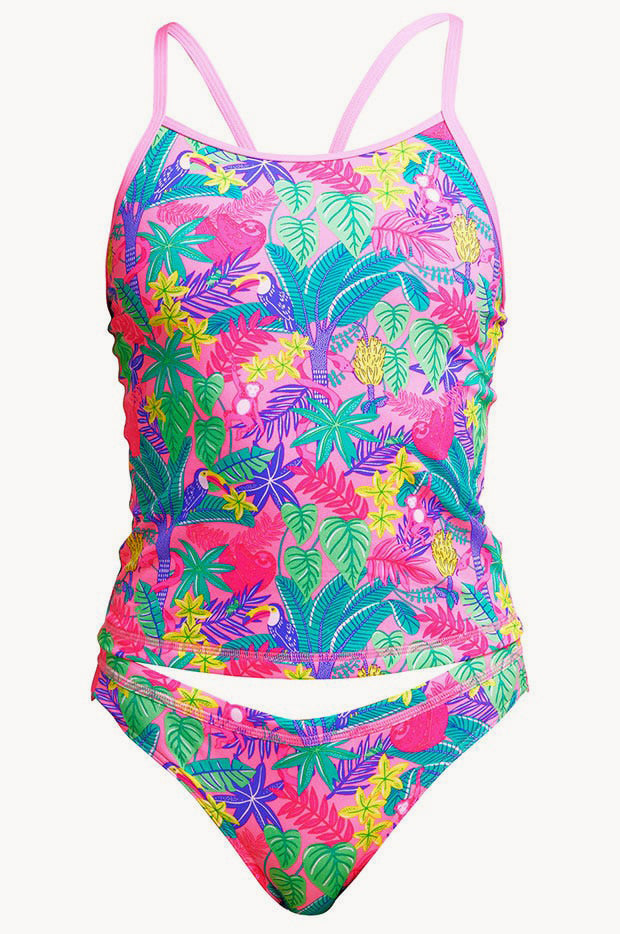 Girls Jungle Party Tankini Set – Swimwear Galore