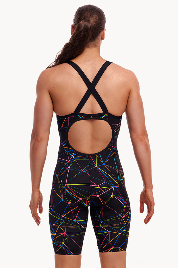 Funkita - Star Sign Fast Legs One Piece - Black/Multi | Swimwear Galore AU