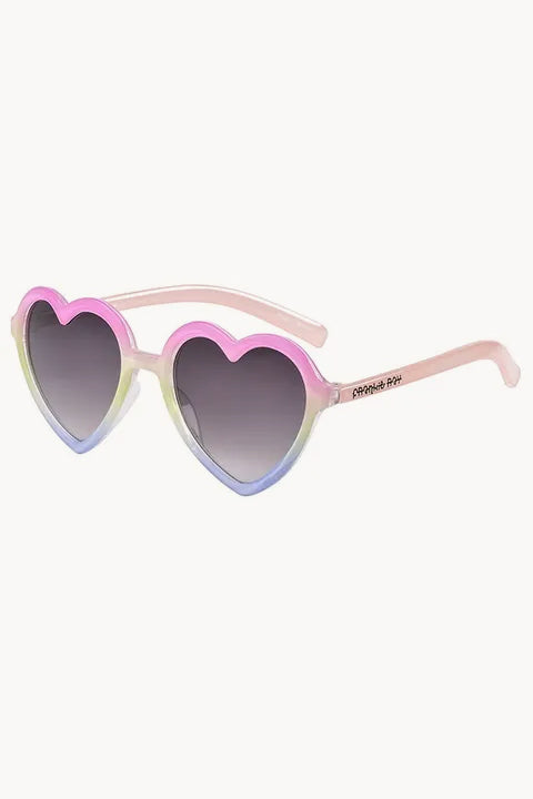 Frankie Ray - Rainbow Heart Sunnies - Multi | Swimwear Galore AU