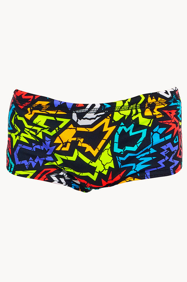 Funky Trunks Boys Funk Me Trunk Black/Multi | Swimwear Galore AU