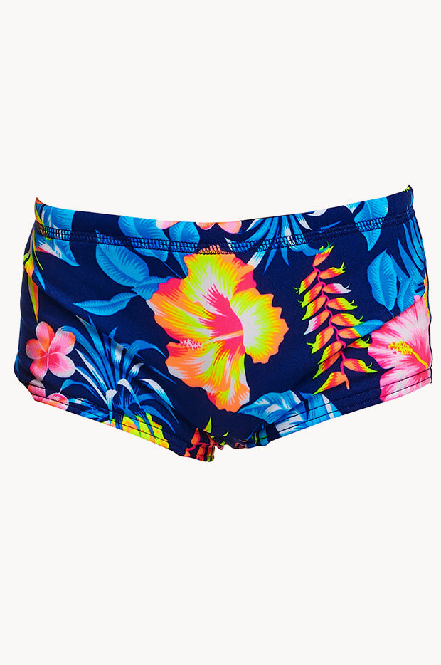 Funky Trunks - Boys In Bloom Trunk - Navy/Multi | Swimwear Galore AU