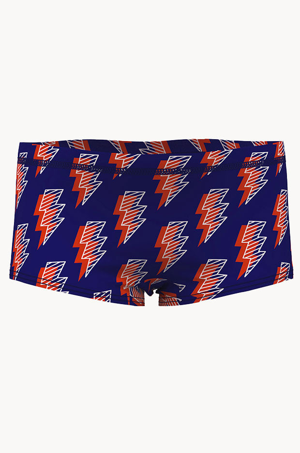 Funky Trunks - Boys Flash Trunk - Navy/Red | Swimwear Galore AU