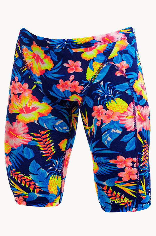 Funky Trunks - Boys In Bloom Jammer - Navy/Multi | Swimwear Galore AU