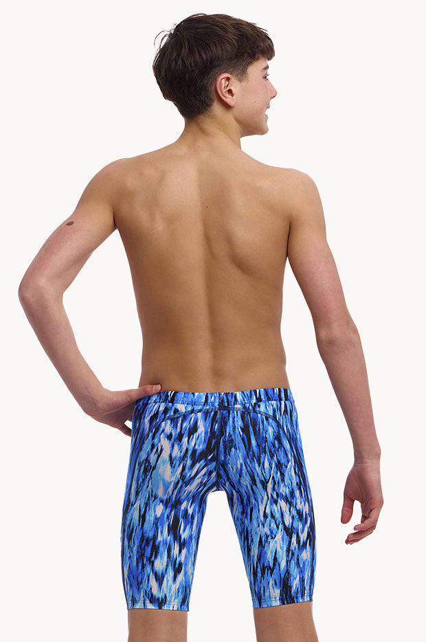 Funky Trunks Boys Wing Streak Jammer Blue | Swimwear Galore EU