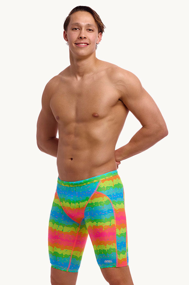 Funky Trunks - Mens Melting Mayhem Jammer - Multi | Swimwear Galore AU