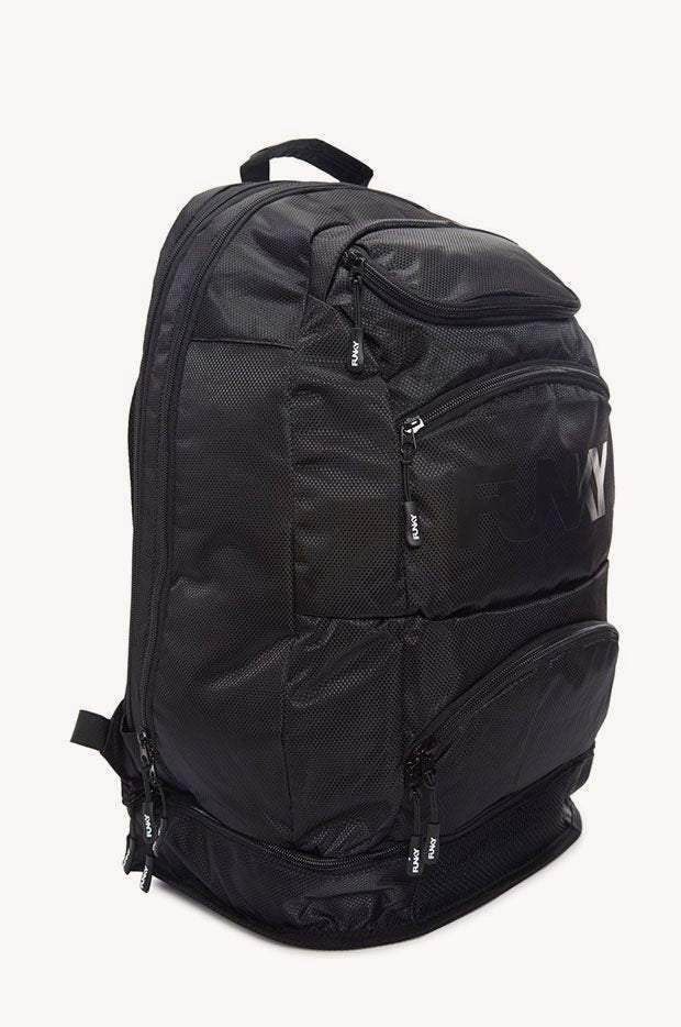 Funky Trunks - Expandable Elite Squad Backpack - Black | Swimwear Galore AU