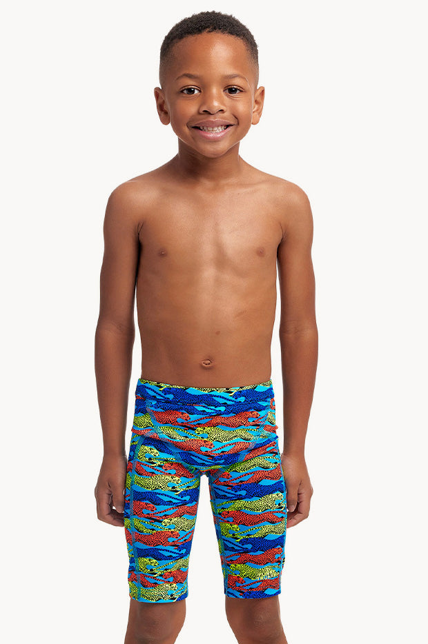 Funky Trunks - Toddler Boys No Cheating Miniman Jammer - Blue