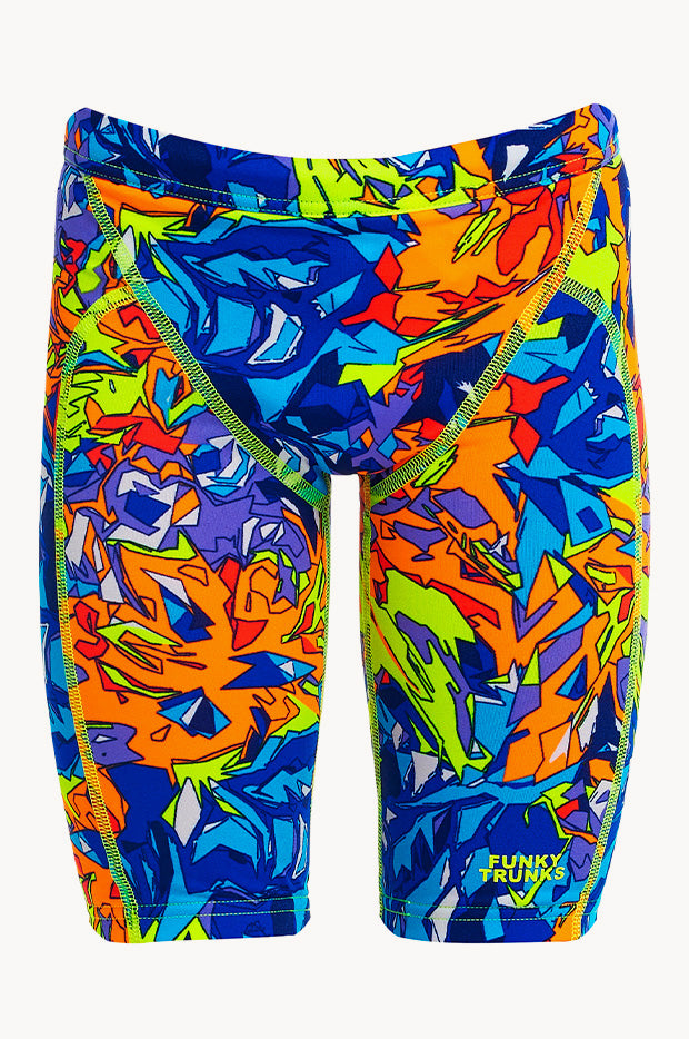 Funky Trunks - Boys Mixed Mess Miniman Jammer - Blue/Multi | Swimwear ...