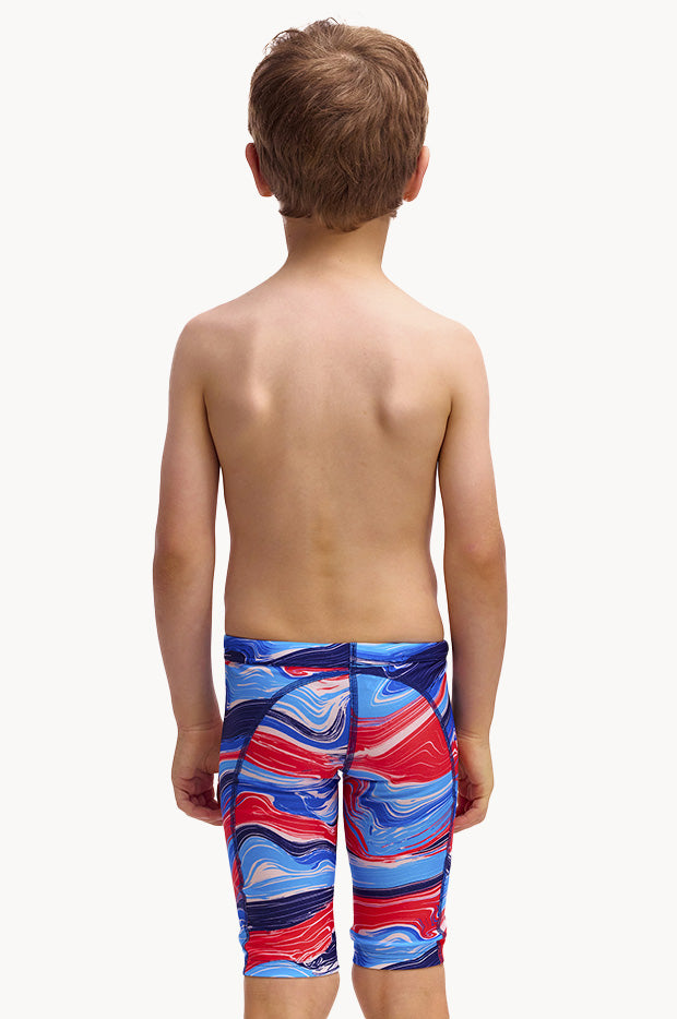 Funky Trunks Boys Wave Craze Jammer Blue/Red | Swimwear Galore EU