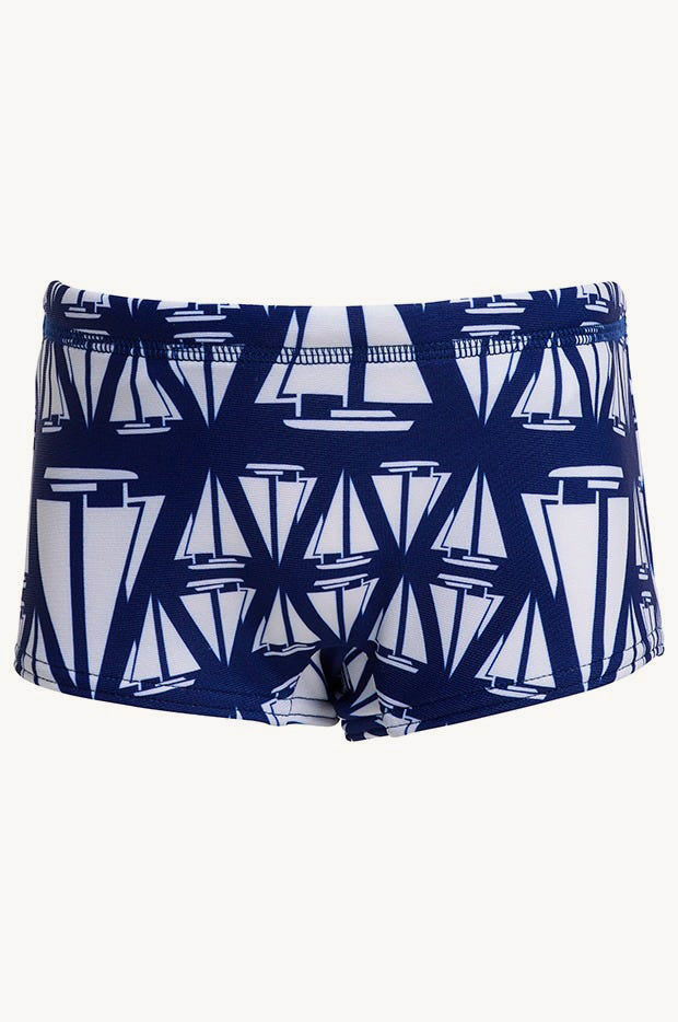 Funky Trunks - Toddler Boys Skip Flips Trunk - Navy/White | Swimwear ...