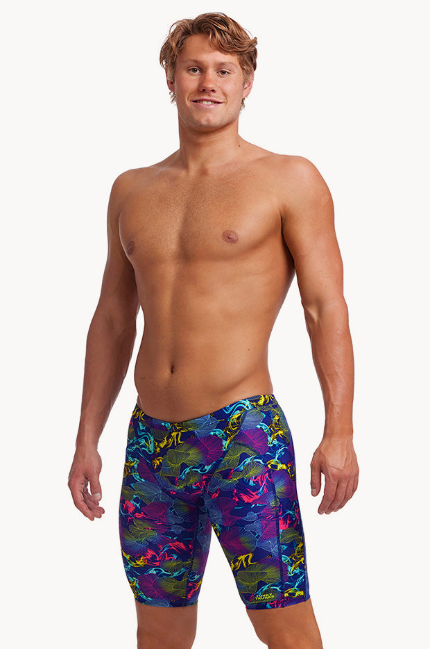 Funky Trunks - Mens Oyster Saucy Jammer - Navy/Multi | Swimwear Galore AU
