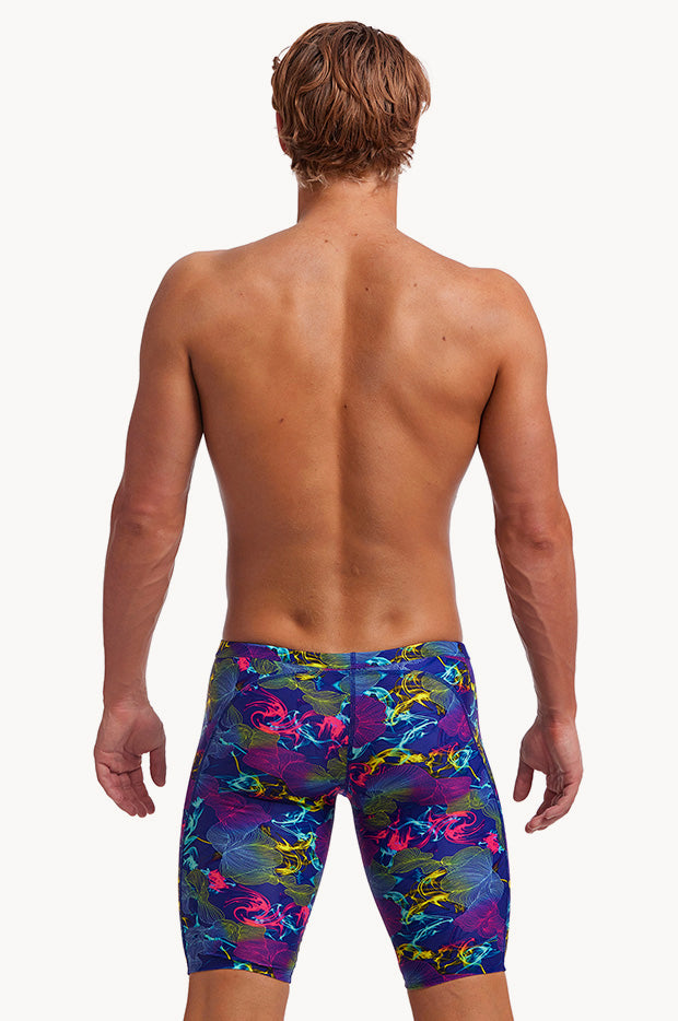 Funky Trunks - Mens Oyster Saucy Jammer - Navy/Multi | Swimwear Galore AU