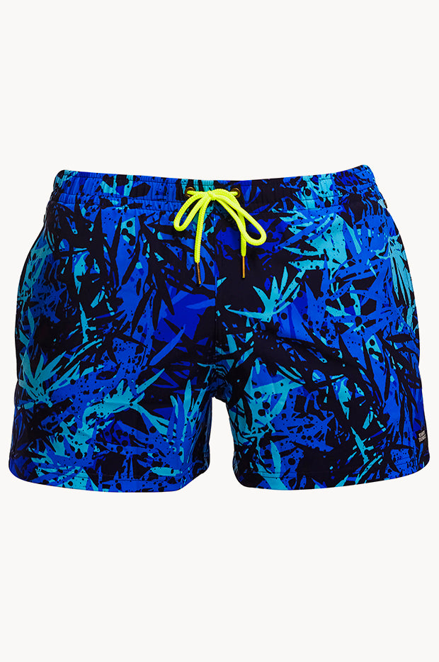 Funky Trunks - Mens Seal Team Shorty Short - Navy/Blue | Swimwear Galore US