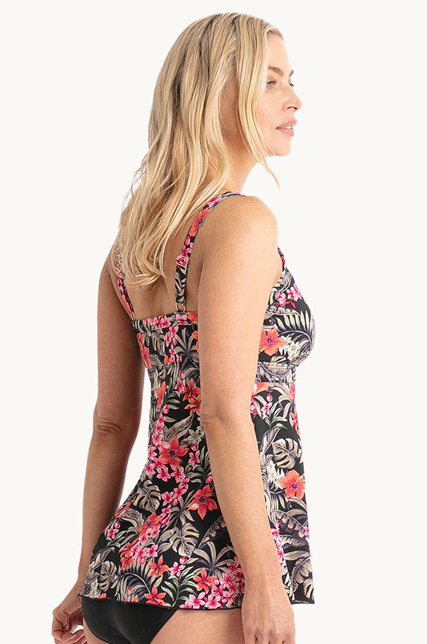 Jantzen - Hamilton Swing Tankini Separate - Black | Swimwear Galore US