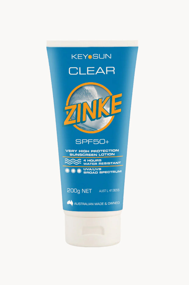 Key Sun - Clear Zinke Sunscreen 200g | Swimwear Galore AU
