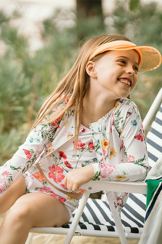 Minihaha - Girls Ivy 3 Piece Set - White/Multi | Swimwear Galore US