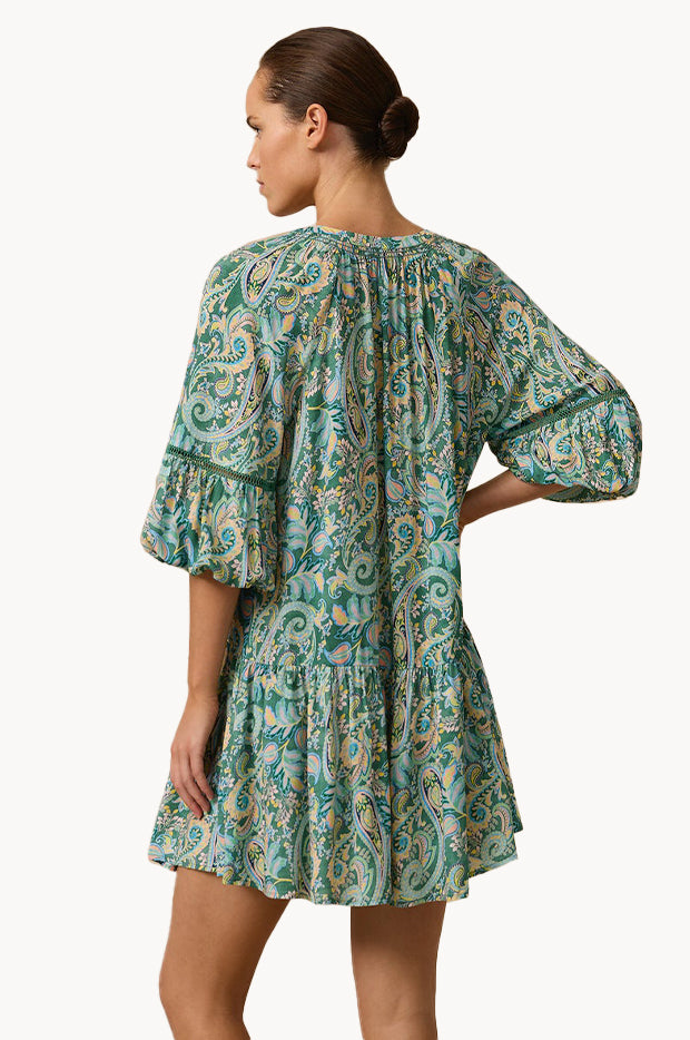 Monte & Lou - Lulu Mini Dress - Olive | Swimwear Galore US